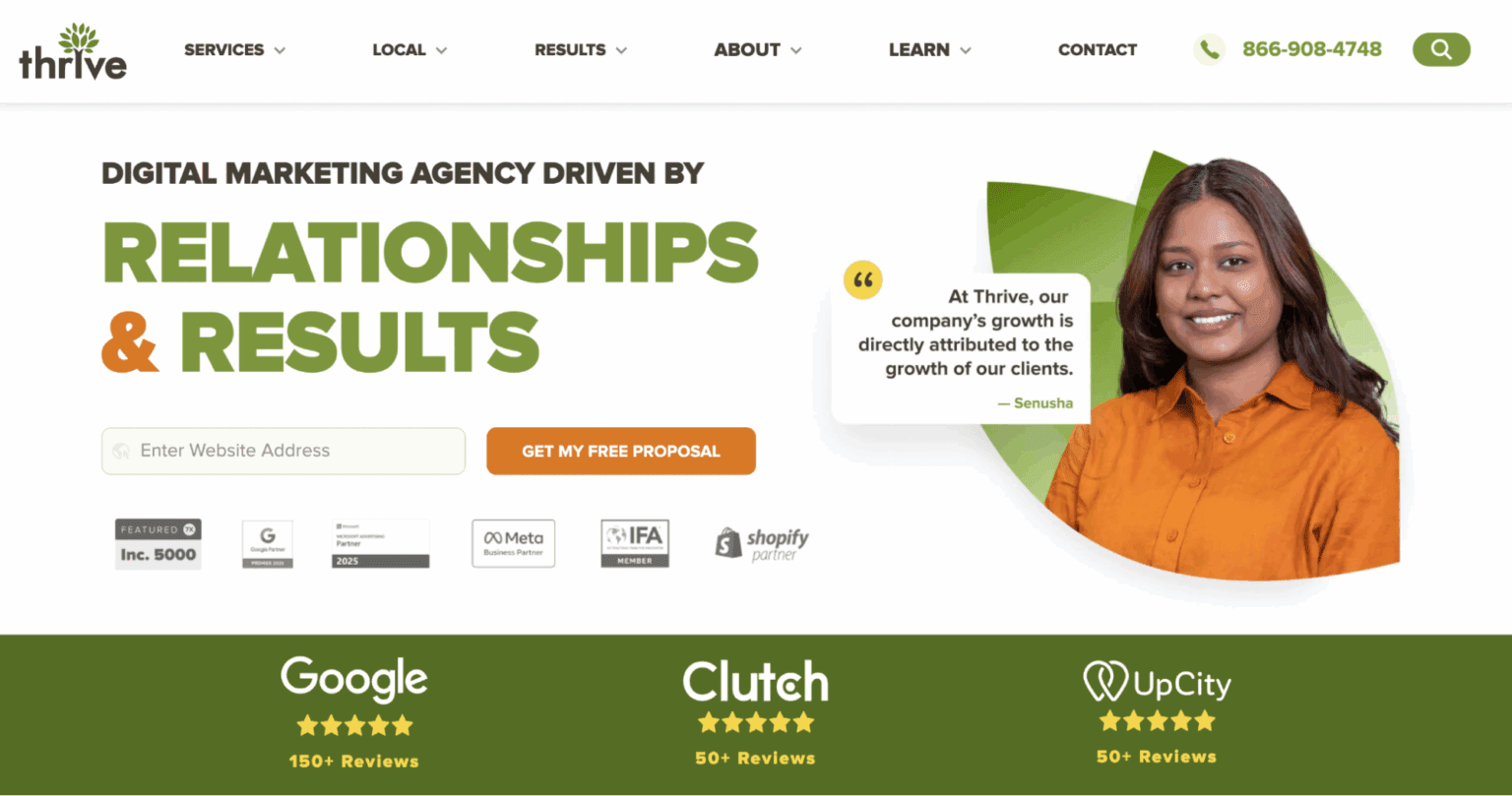 12 Best SEO Companies for Restaurants in 2026 | Thrive